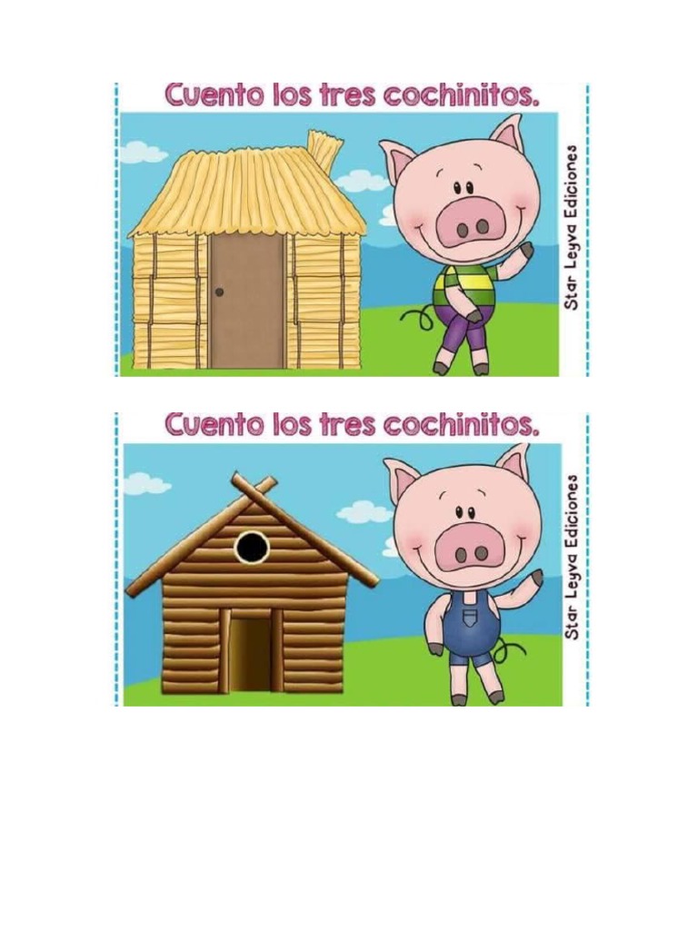 Cuento Los Tres Cerditos Pdf