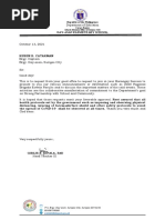 Request Letter To PNP | PDF