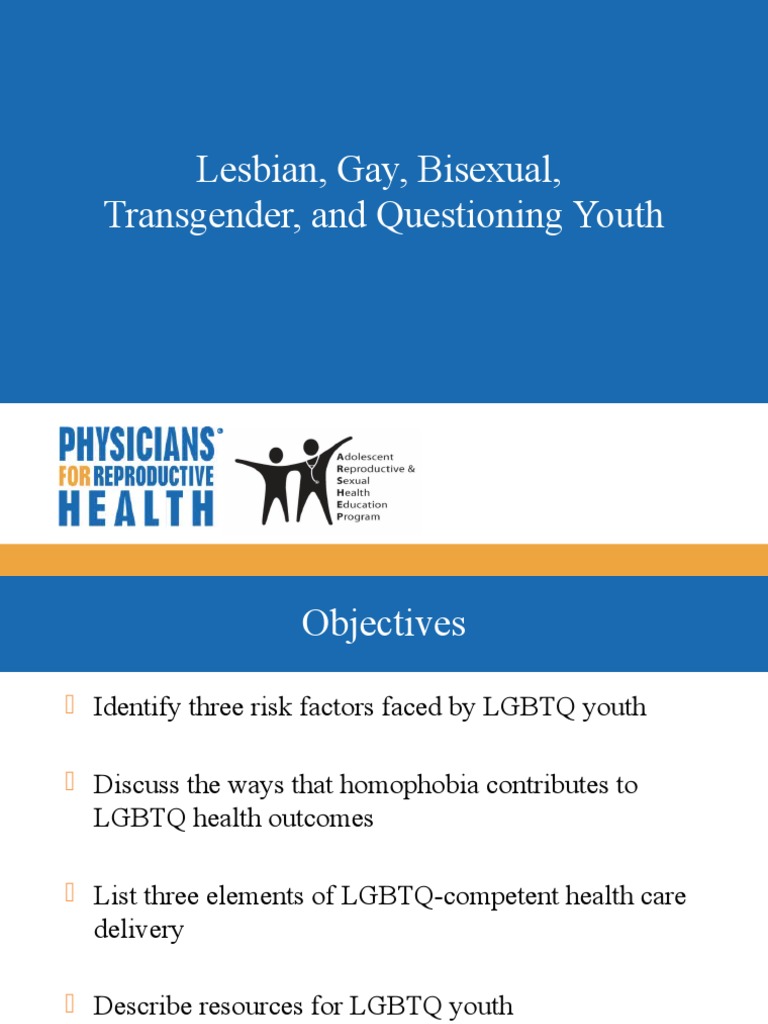 LGBTQ Youth | PDF | Sexual Orientation | Homosexuality