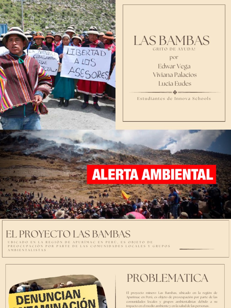 Las Bambas | PDF | Agua | Minería