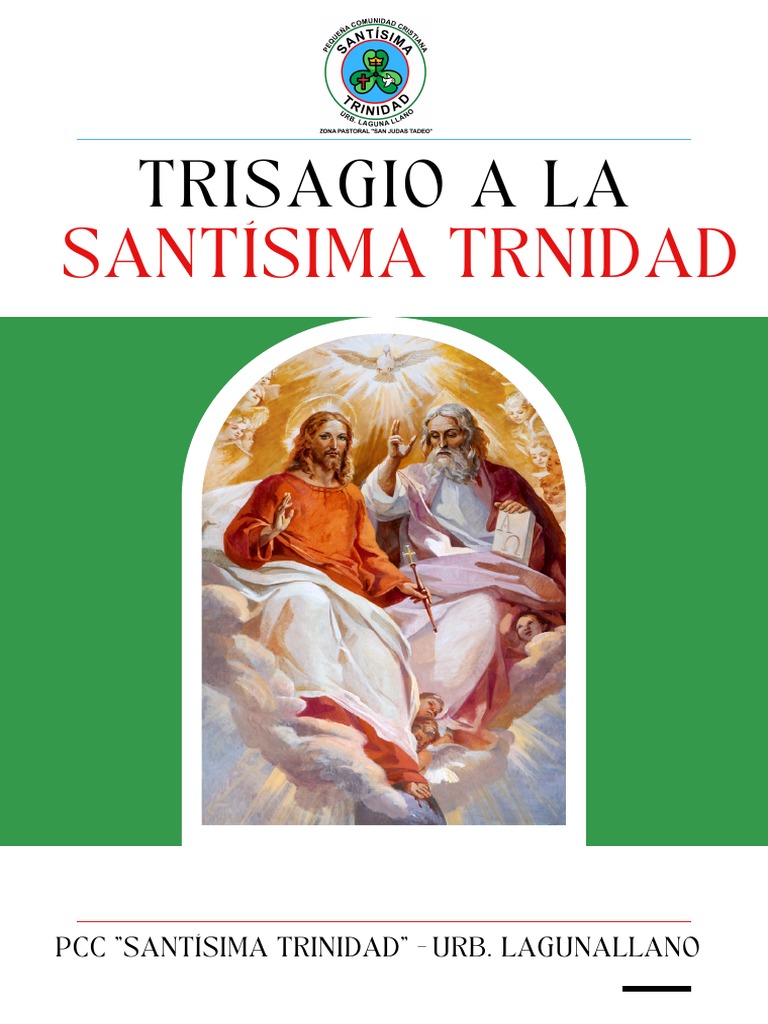Trisagio Santísima Trinidad | PDF | orador del Señor | Trinidad