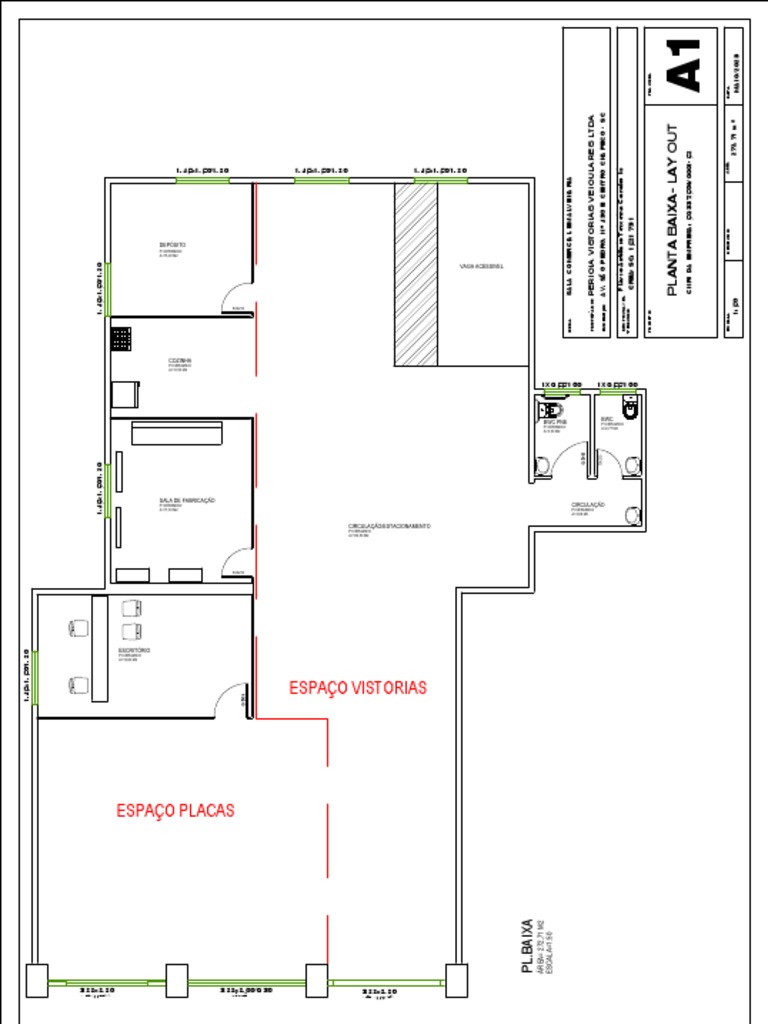 Projeto Layout Vistoria | PDF