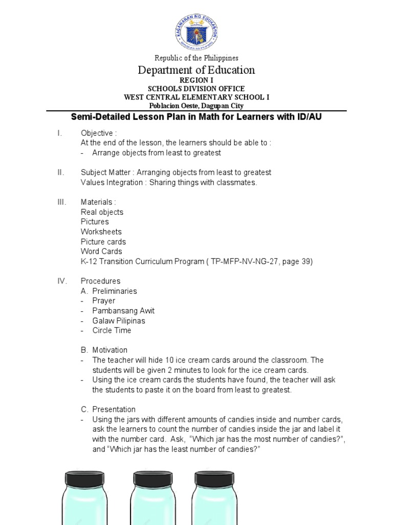 Lesson Plan Cot 1 2022-2023 | PDF | Lesson Plan | Teachers