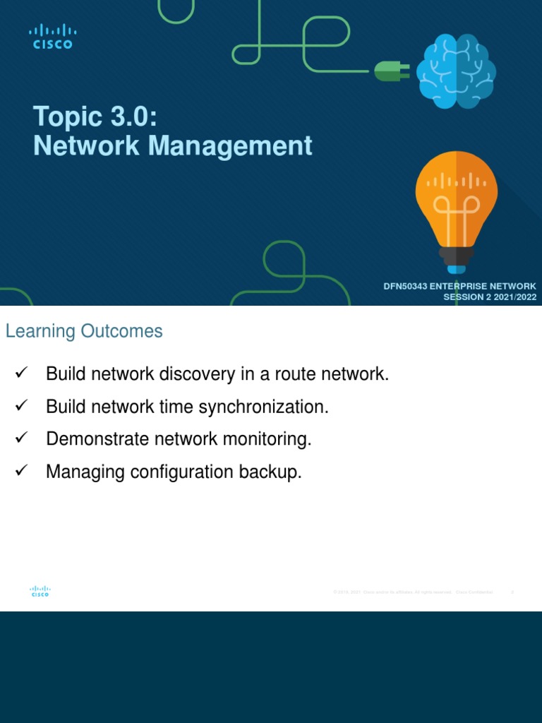 Topic 3.0 Network Management | PDF | Computer Network | Network Switch
