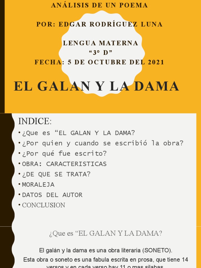 Analisis de Un Poema | PDF