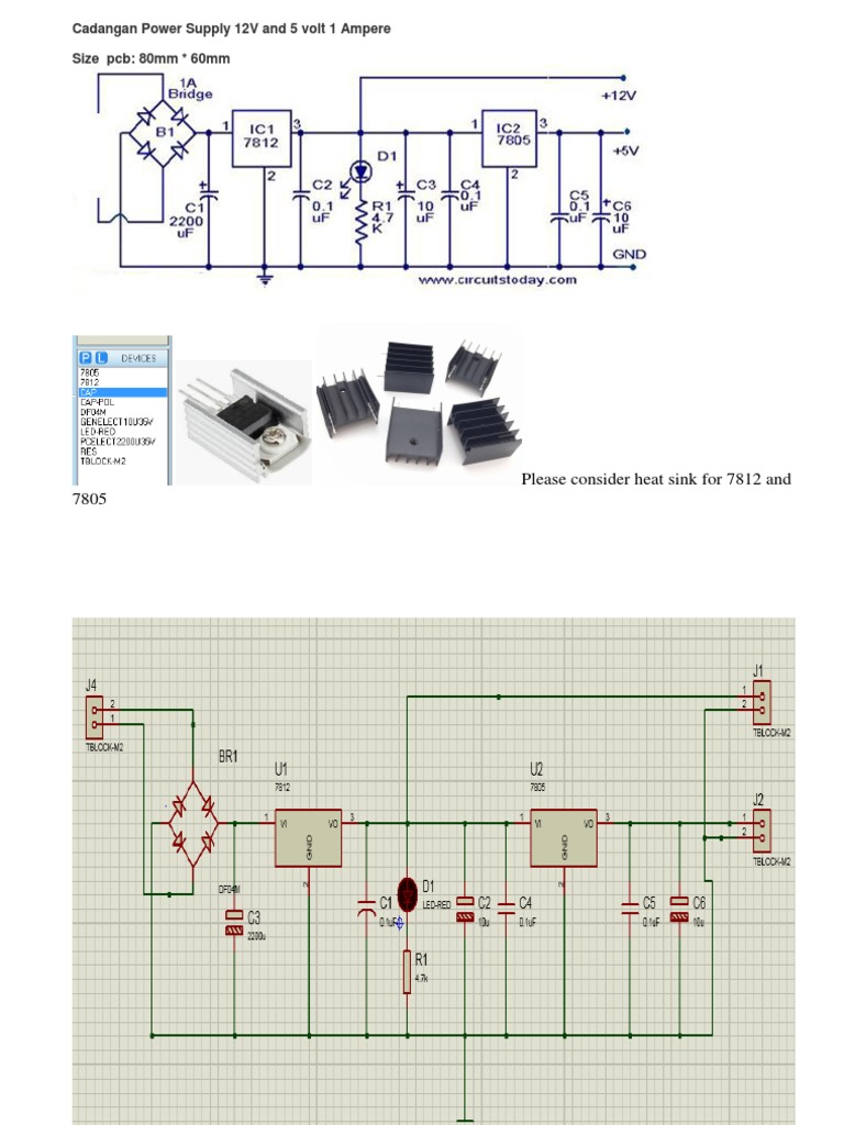 Cadangan Power Supply - Mini Projek Sesi Ii 2021-2022 | PDF | Power ...