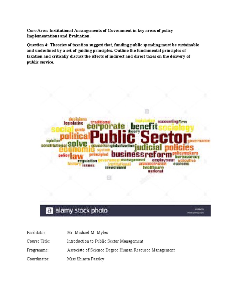 Principles of Taxation and Public Services | PDF | Taxes | Direct Tax