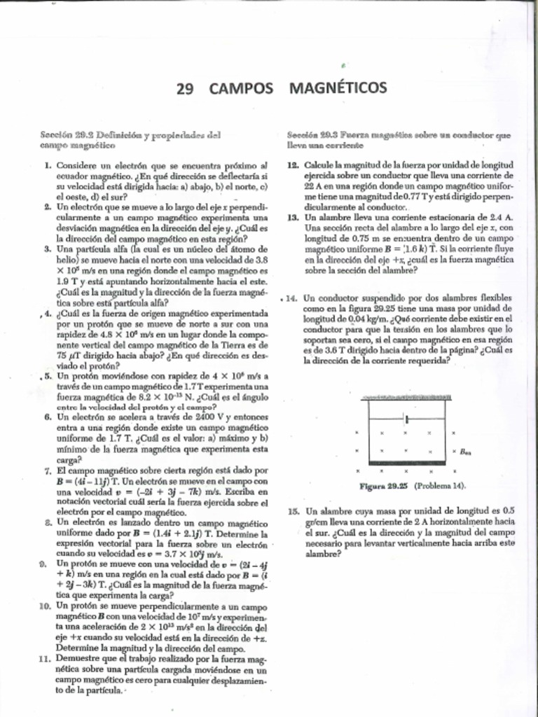 Práctico capitulo 29 y 30 Serway | PDF