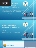 WRO Venezuela 2025: Categorías y Reglas | PDF | Robot | Robótica