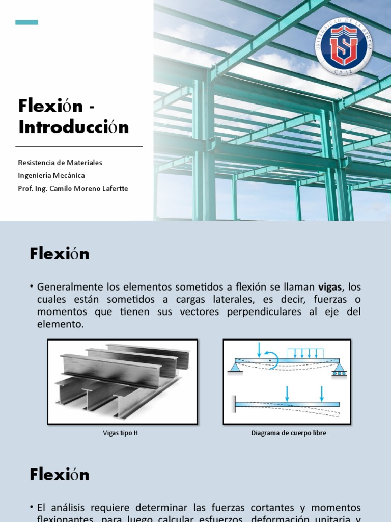 19 Flexión - Introducción | PDF | Viga (Estructura) | Doblar