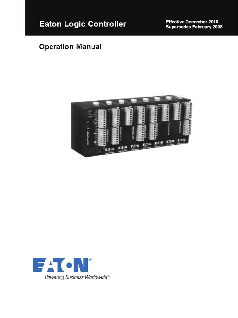 ELC Operation MN05003006E | PDF | Computer Data | Electronics
