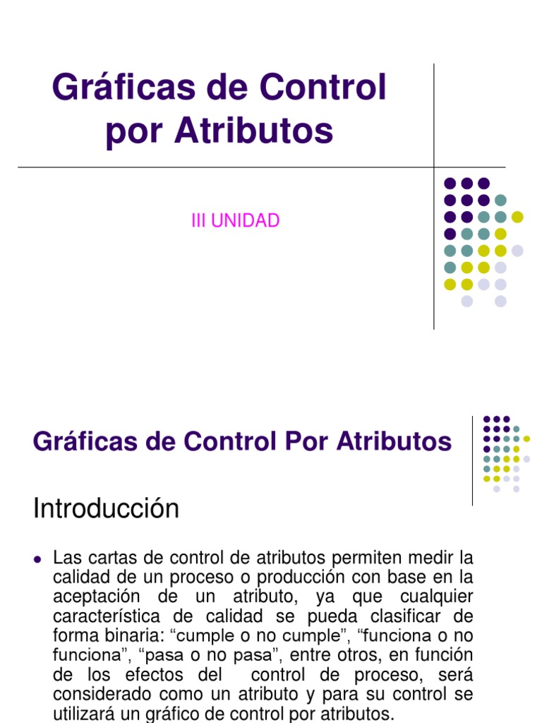 Graficas de Control Por Atributo | PDF