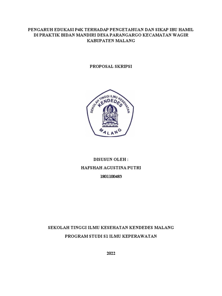 Proposal Skripsi Draft | PDF