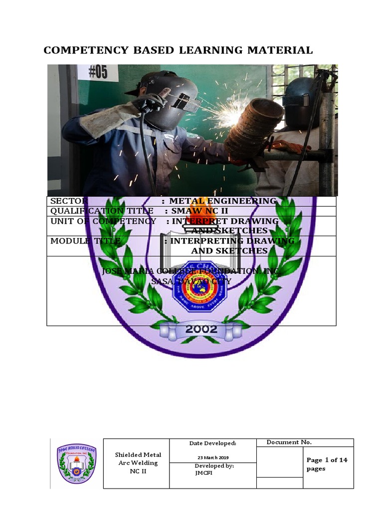 Interpret Drawings and Sketches | PDF | Welding | Construction