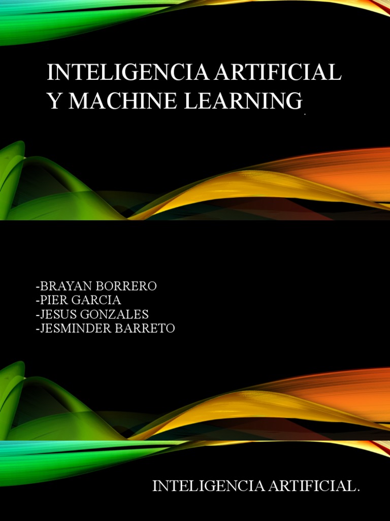 Inteligencia Artificial y Machine Learning | PDF | Inteligencia ...