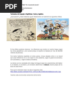 Ejemplos de Lectos y Variedades Lingüísticas | PDF | Dialecto | Lexicología