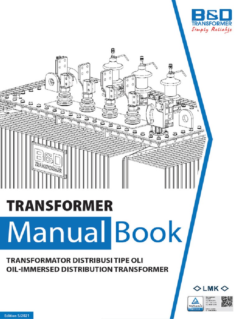 Manual Book Distribution Transformer 5.2021 | PDF