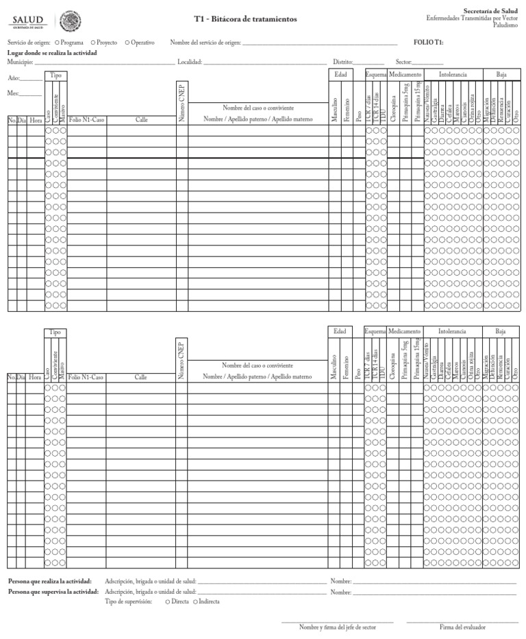 Formato T1 2018 | PDF | Epidemiología | Medicina
