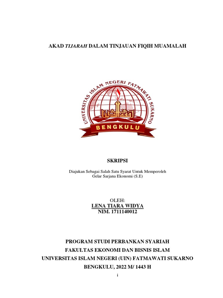Akad Tijarah: Fiqih Muamalah | PDF | Agama & Spiritualitas