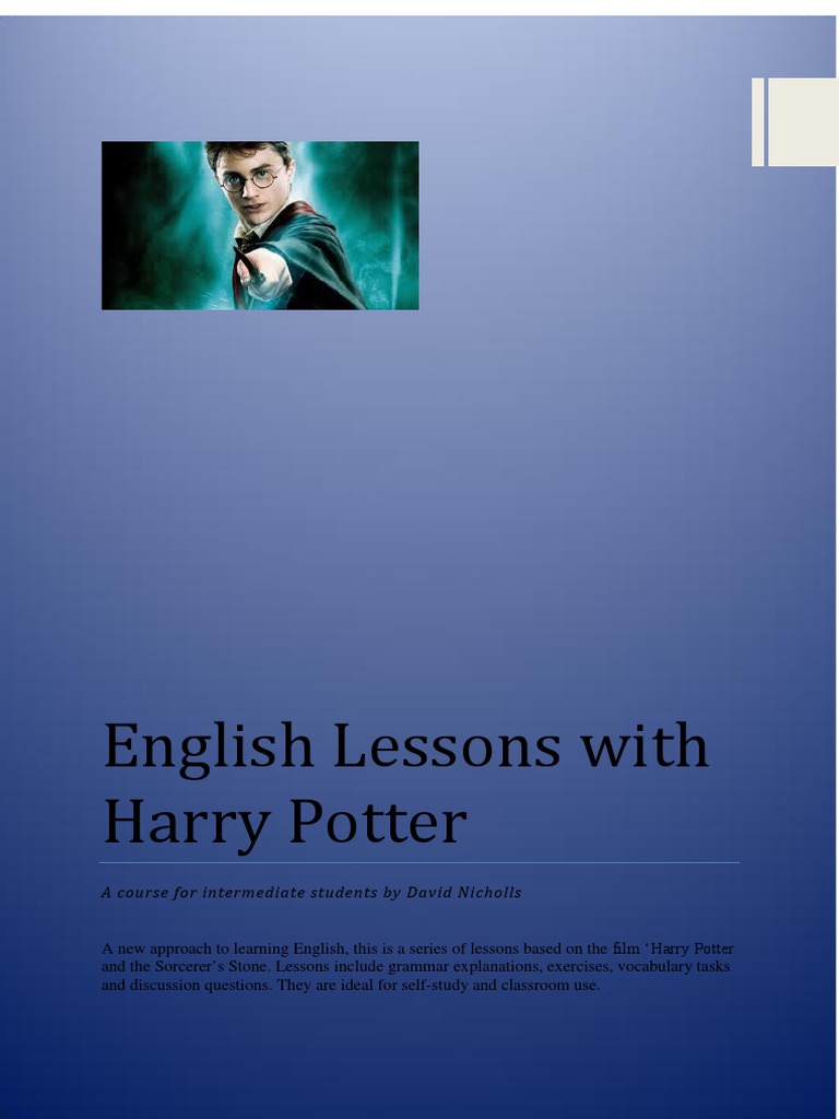 English Lessons with Harry Potter | PDF | Harry Potter
