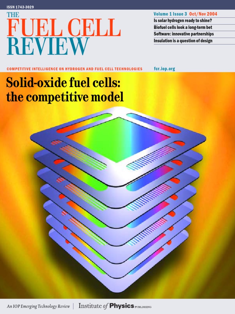 (Magazine) The Fuel Cell Review. Volume 1. Issue 3 (2004) | PDF | Fuel ...