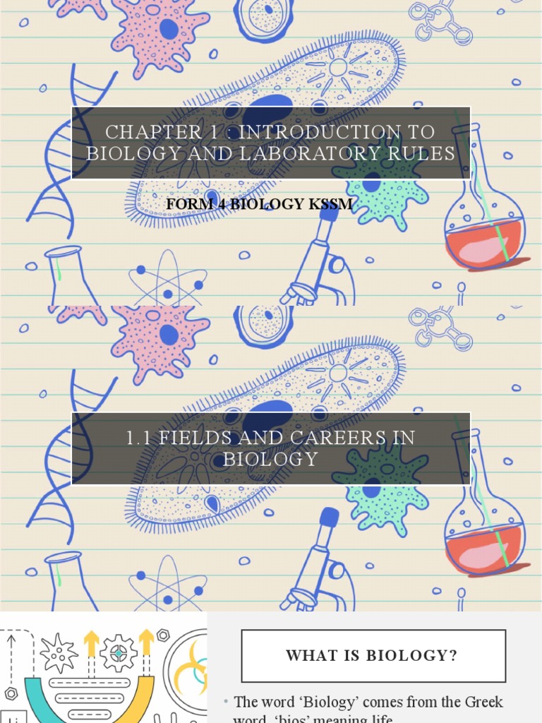 TB Biology f4 Chapter 1 | PDF | Anatomical Terms Of Location | Chart