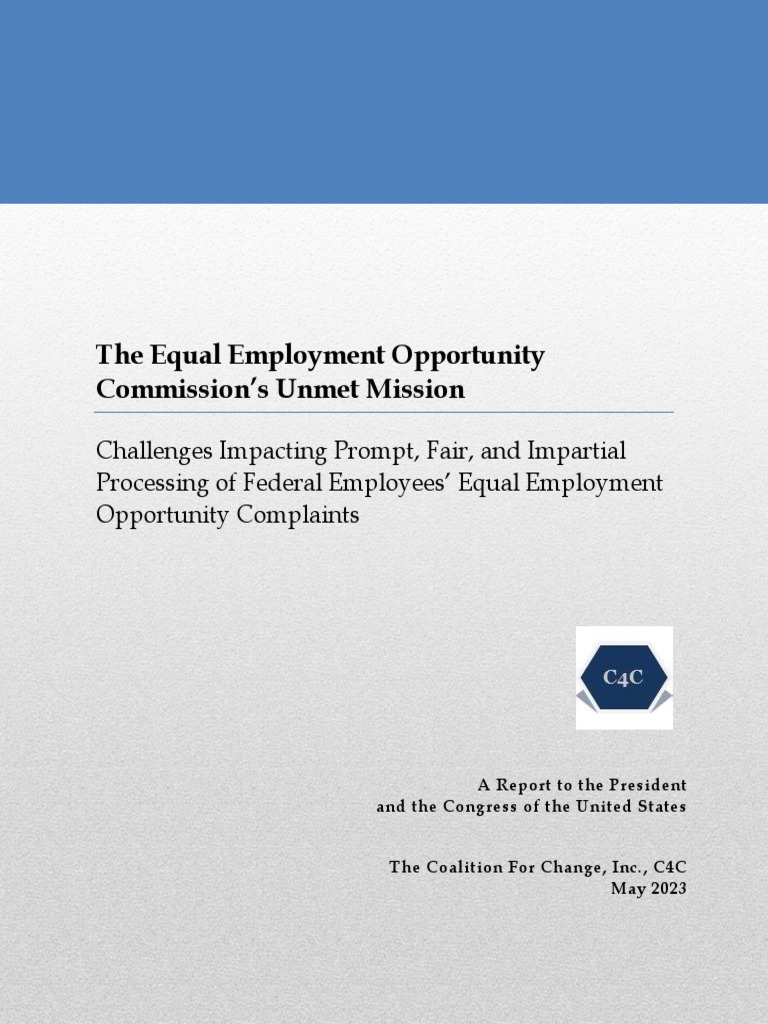 EEOC Challenges in Federal EEO Complaints | PDF | Equal Employment ...
