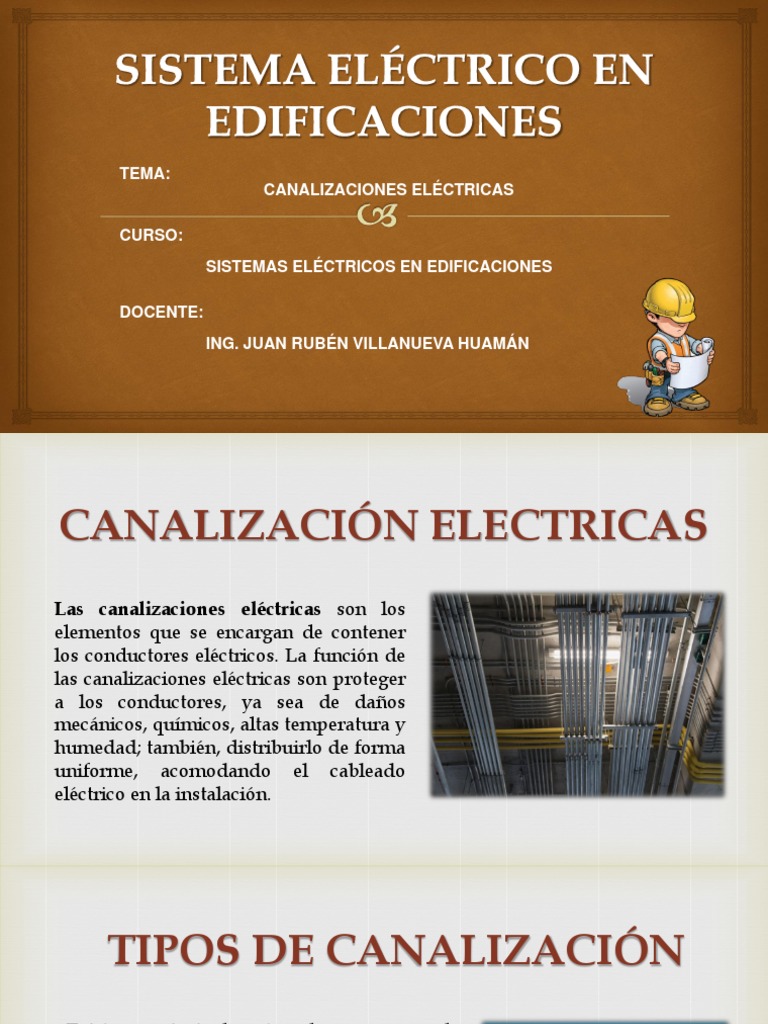 Canalizaciones Electricas | PDF | Tecnología
