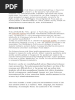 Philippine Science High School Entrance Exam Reviewer PDF | PDF | Test ...