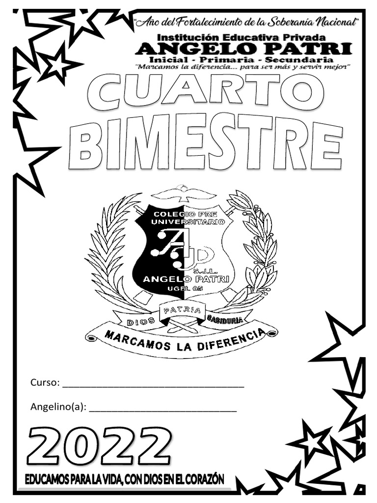 Carátulas Iv Bimestre | PDF