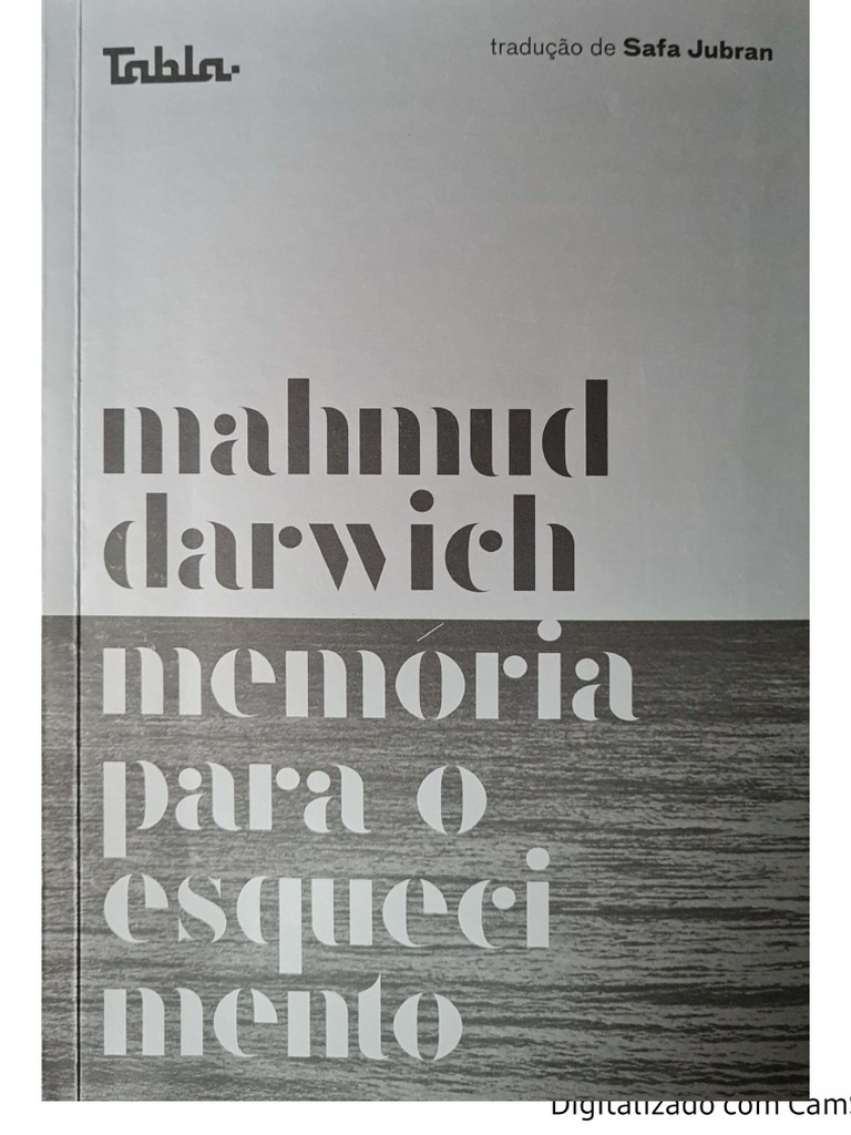 DARWICH, M. Memoria para o Esquecimento | PDF