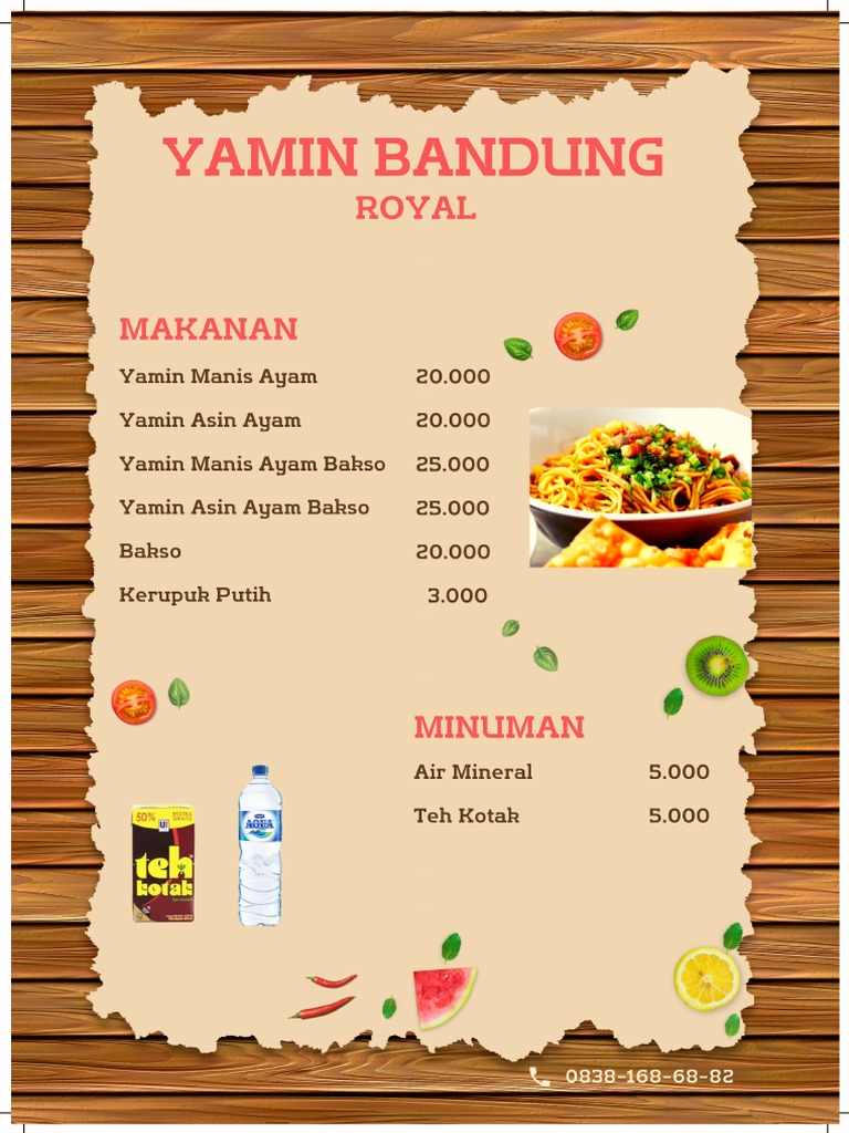 Beige Restaurant Menu | PDF