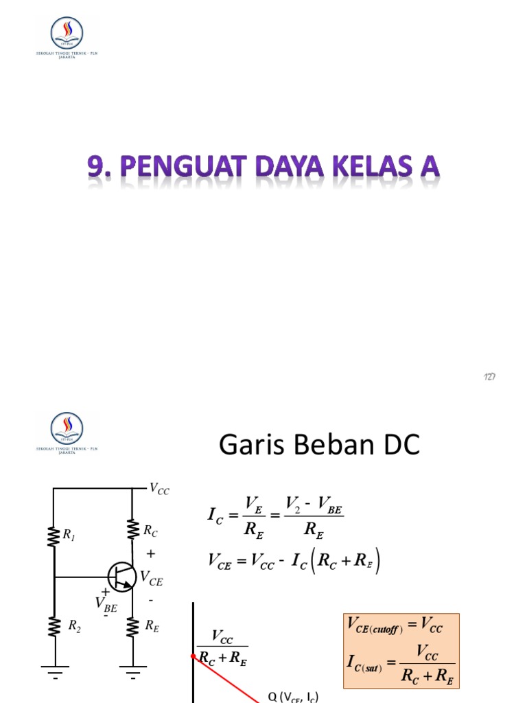 Analisis Daya Penguat Kelas A | PDF