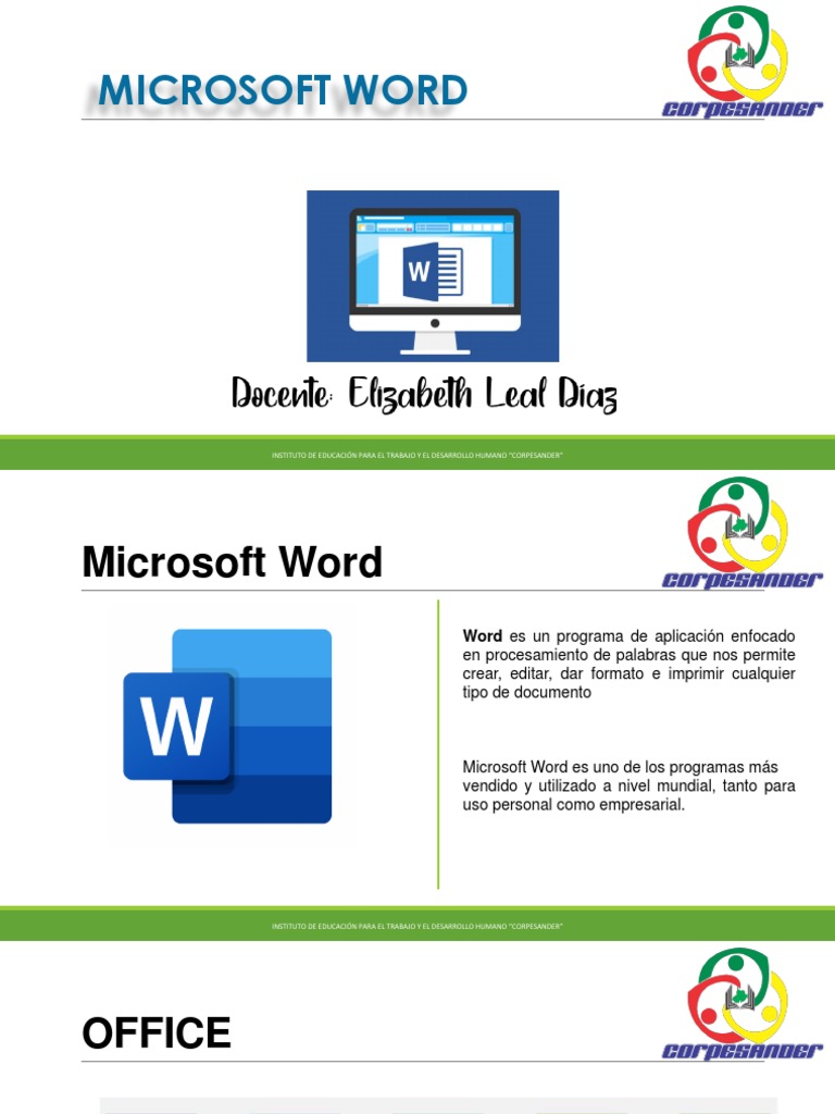 Manejo Basico de TIC Word | PDF | Microsoft Word | Ventana (informática) Manejo Basico de TIC Word | PDF | Microsoft Word | Ventana (informática)