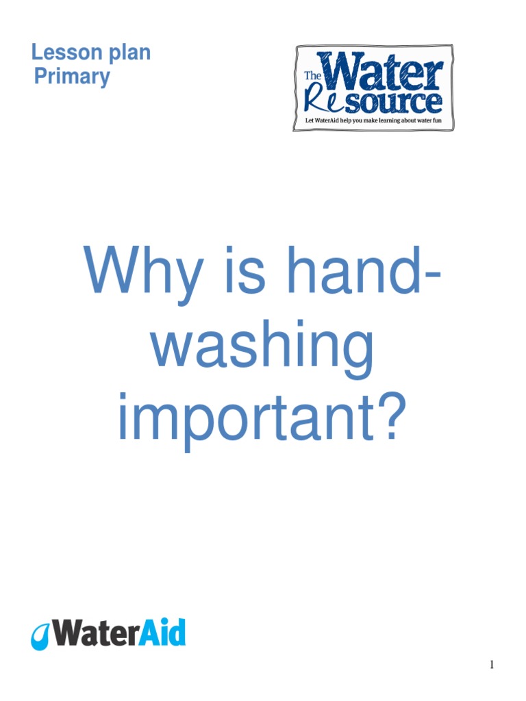 Handwashing ks1 ks2 Lesson Plans | PDF