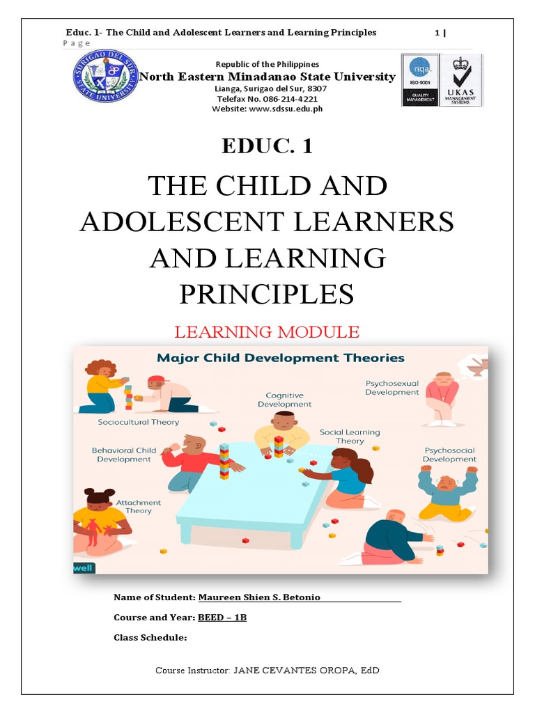 Educ 1 Module-Edited | PDF