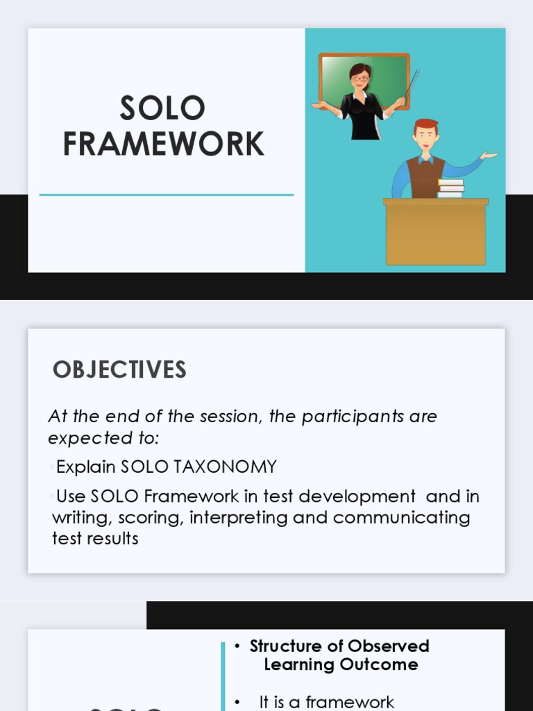 Lac Solo Framework Maam Claire Rosarda | PDF | Understanding | Learning