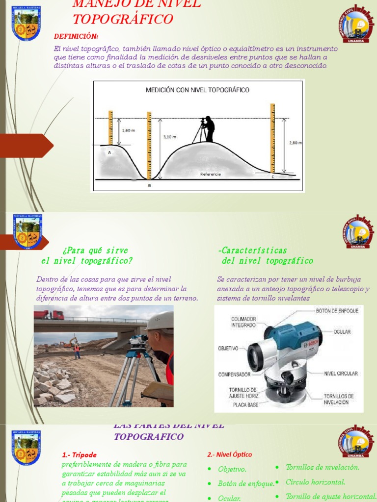 Manejo de Nivel Topográfico | PDF