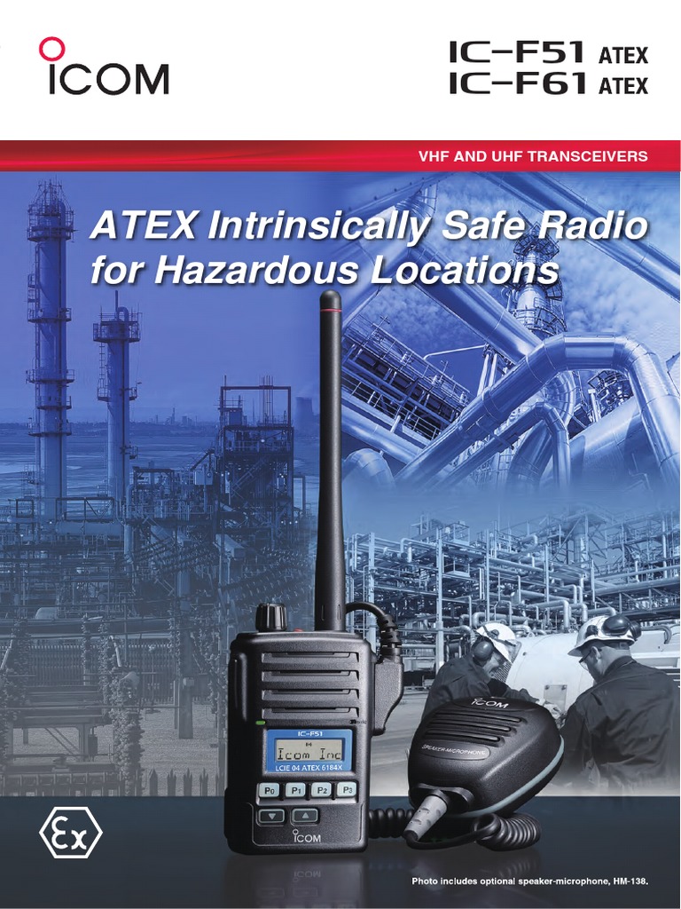 Рации Ic-f51 f61 Atex | PDF | Telecommunications Engineering ...