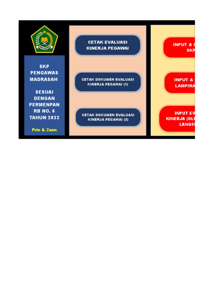 Ok-Skp Pengawas Madrasah Baru 2022 Final | PDF