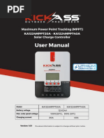 MPPT Solar Charge Controller Manual | PDF | Photovoltaics | Electric Power