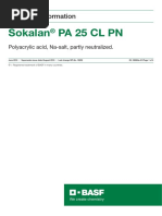 Sokalan CP5 Techinfo | PDF | Viscosity | Contractual Term