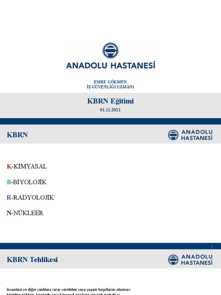 KBRN Eğitimi | PDF