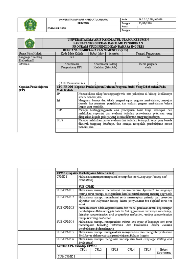 RPS Lte Ii. | PDF | Seni | Komputer