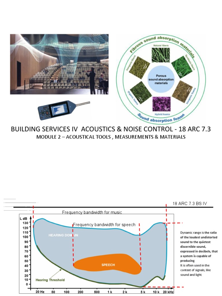 Acoustics Module 2 - Students | PDF | Acoustics | Sound