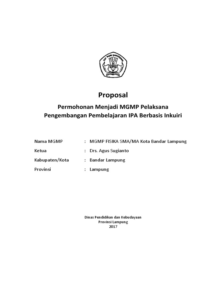 Proposal Permohonan Kegiatan Pengembangan IBL | PDF | Karier & Perkembangan