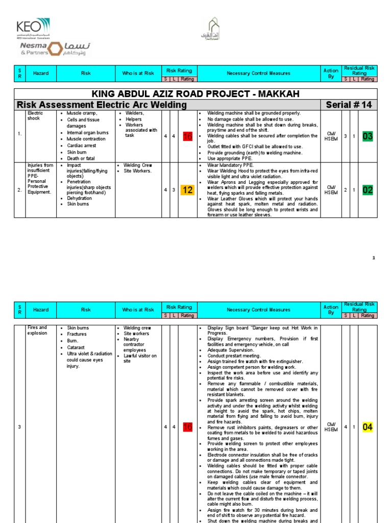 14 - RA - Electric Arc Welding | PDF | Welding | Construction