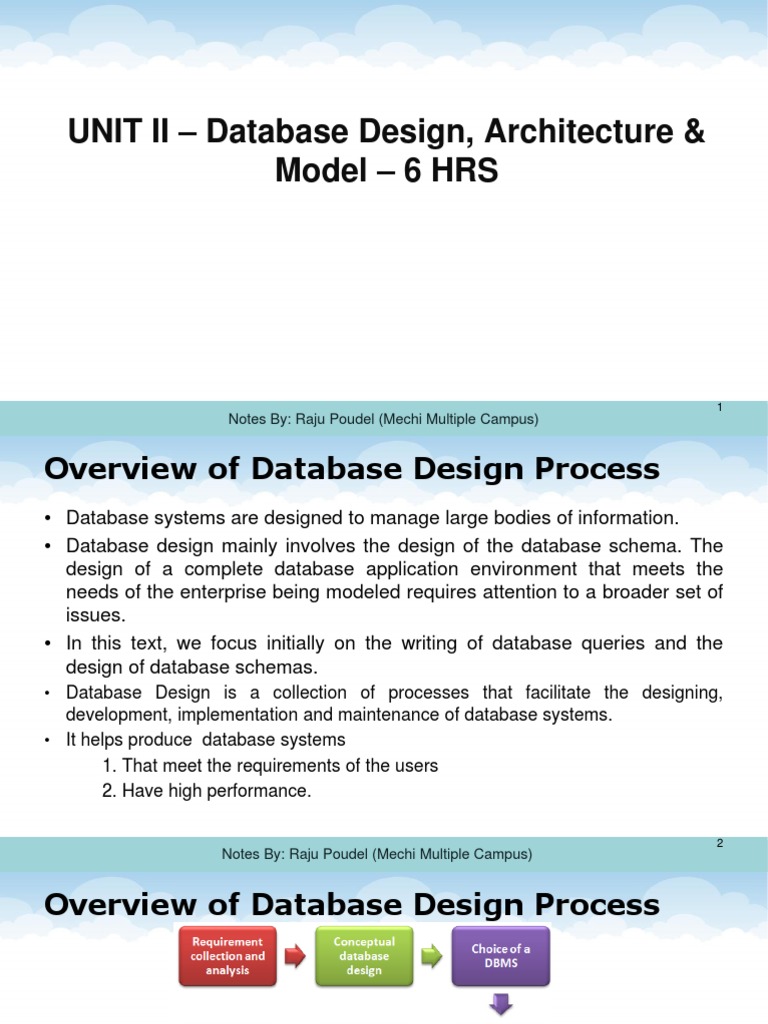 Database Design Fundamentals | PDF | Databases | Data Model