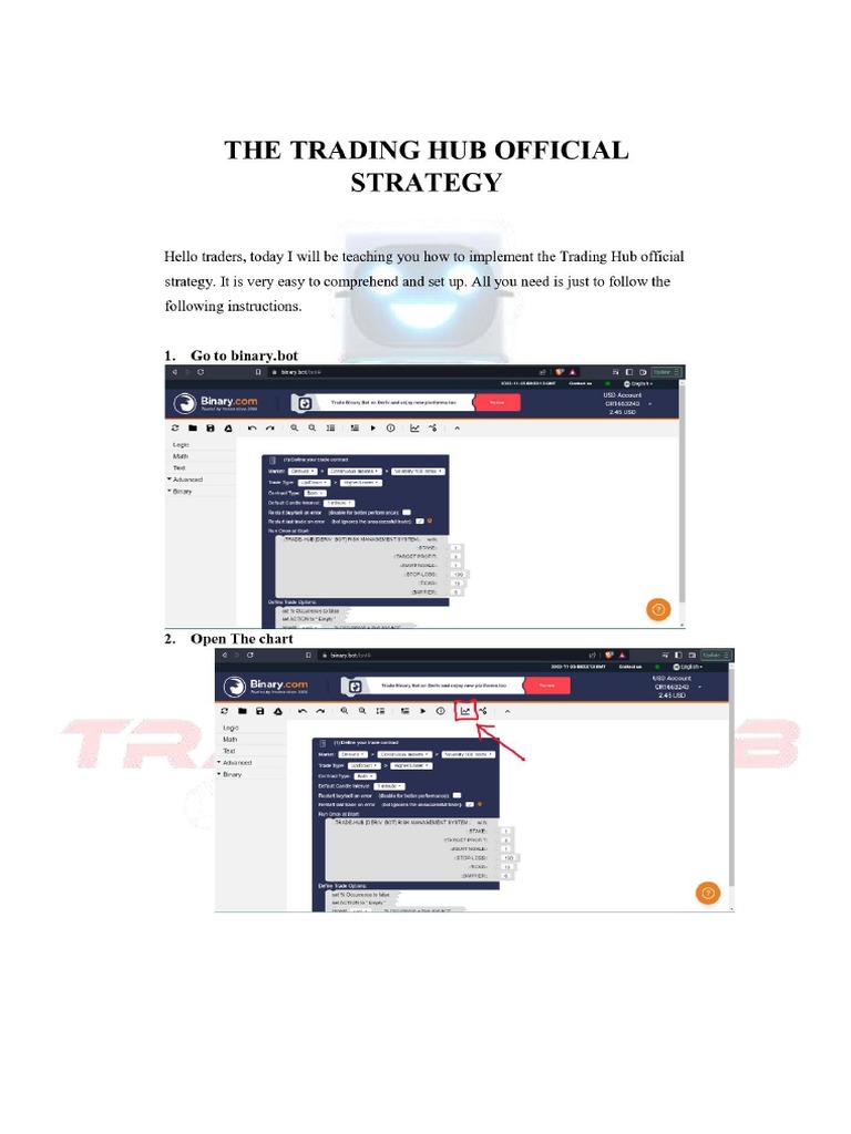 TRADING HUB Strategy Guide Version X | PDF