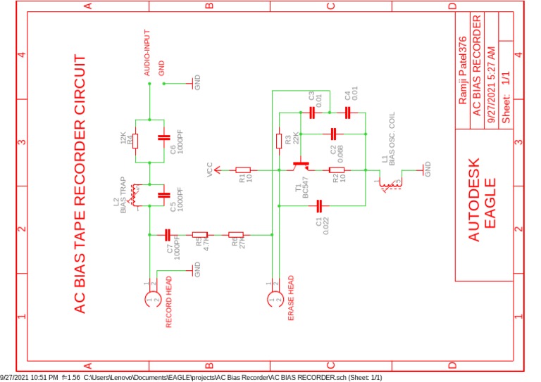 AC Bias Tape Recorder | PDF